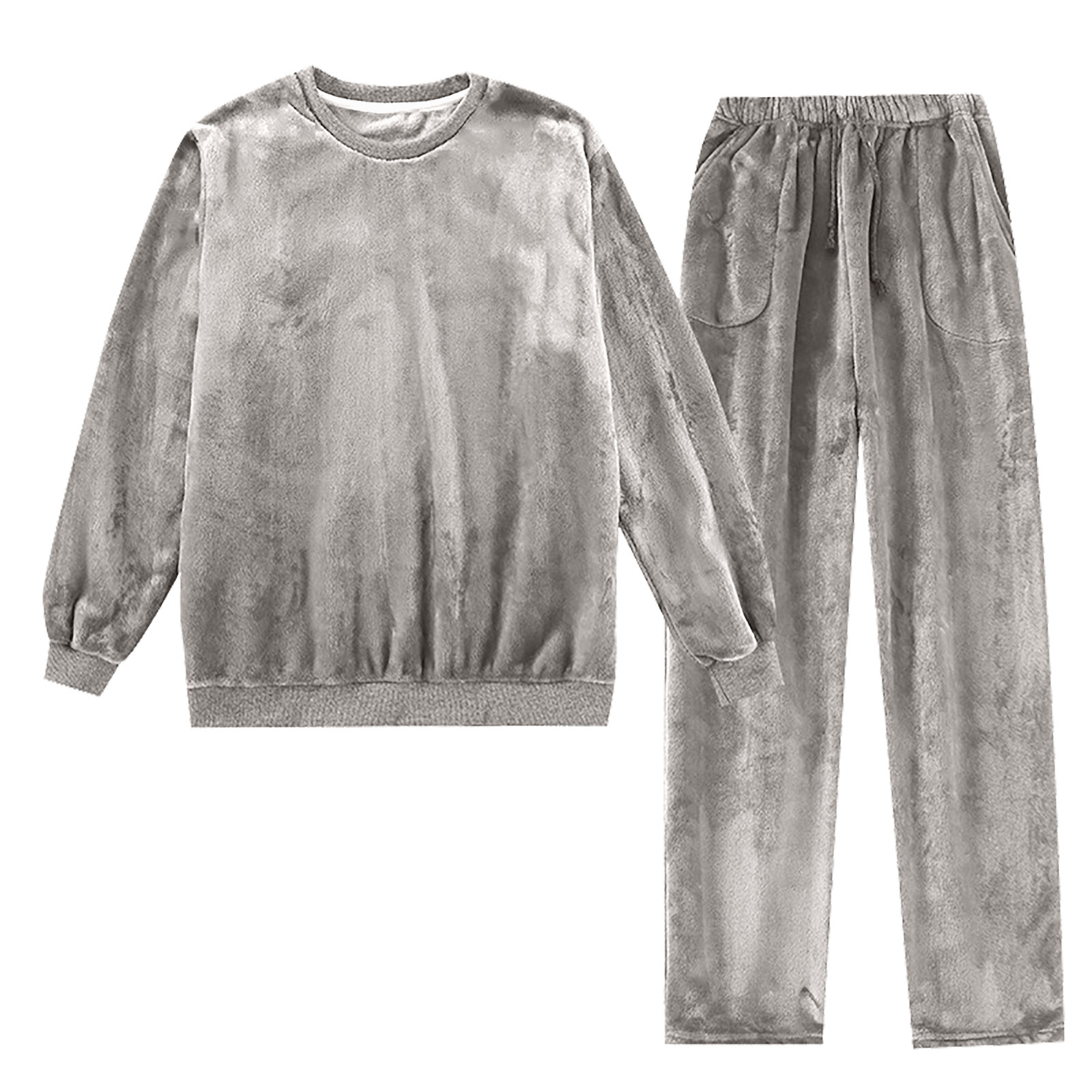 Fall Hoodies Sweatsuits Womens Loungewear Suit 2 Piece Velour Sets Long ...