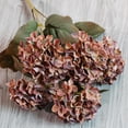 Fall Hydrangea Artificial Flowers, Fake Artificial Hydrangeas with ...