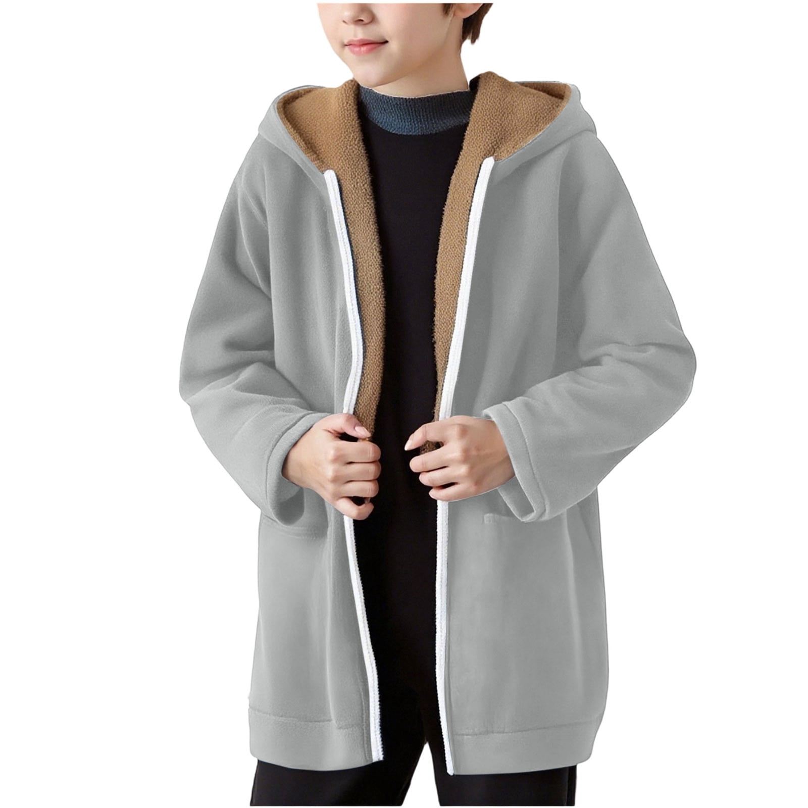 Fall Jackets for Girl Trendy New Fleece Hoodies for Teen Girls Zip up ...