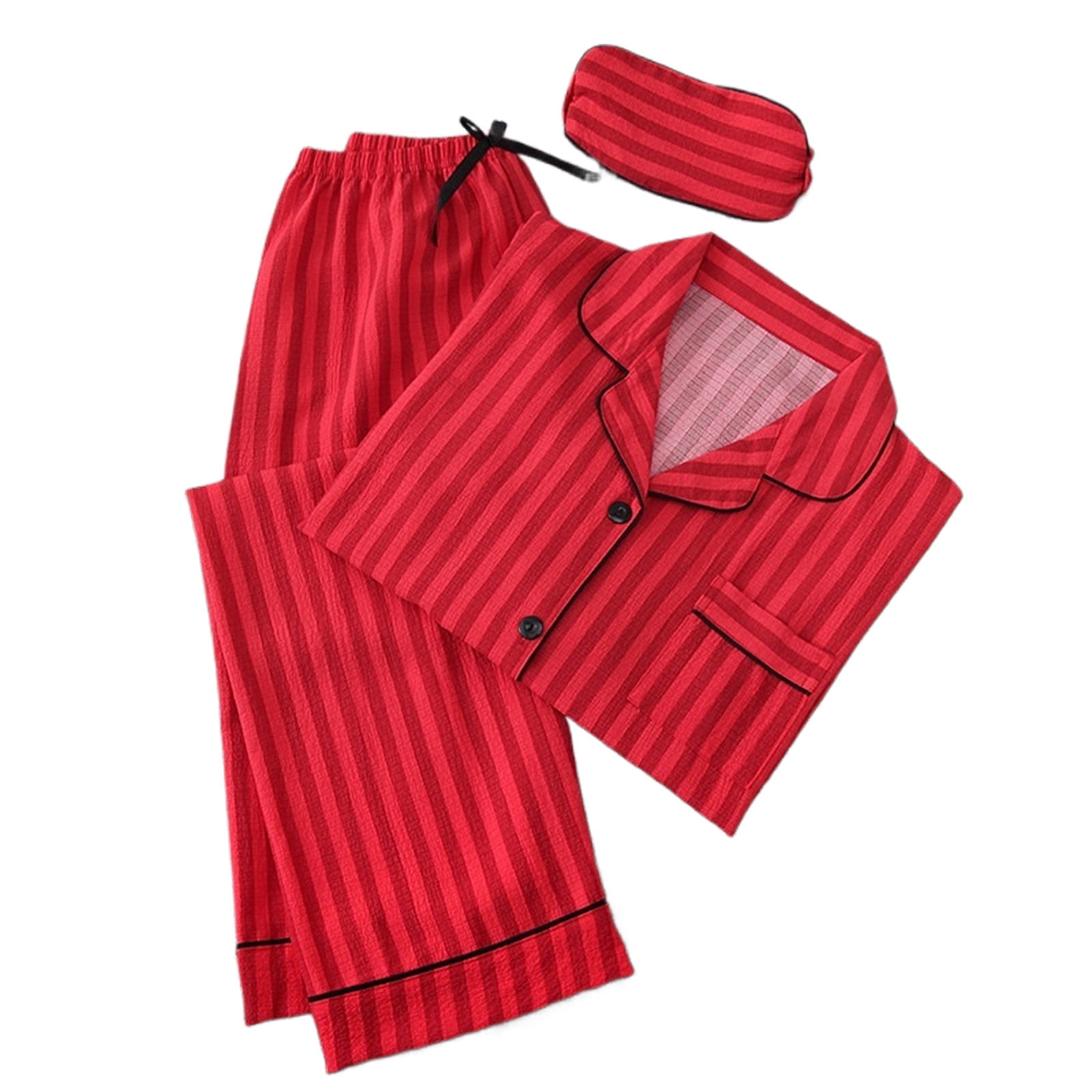 Fall Ladies Nightwear Clearance AKAFMK Women's Pajama Sets,Cotton ...