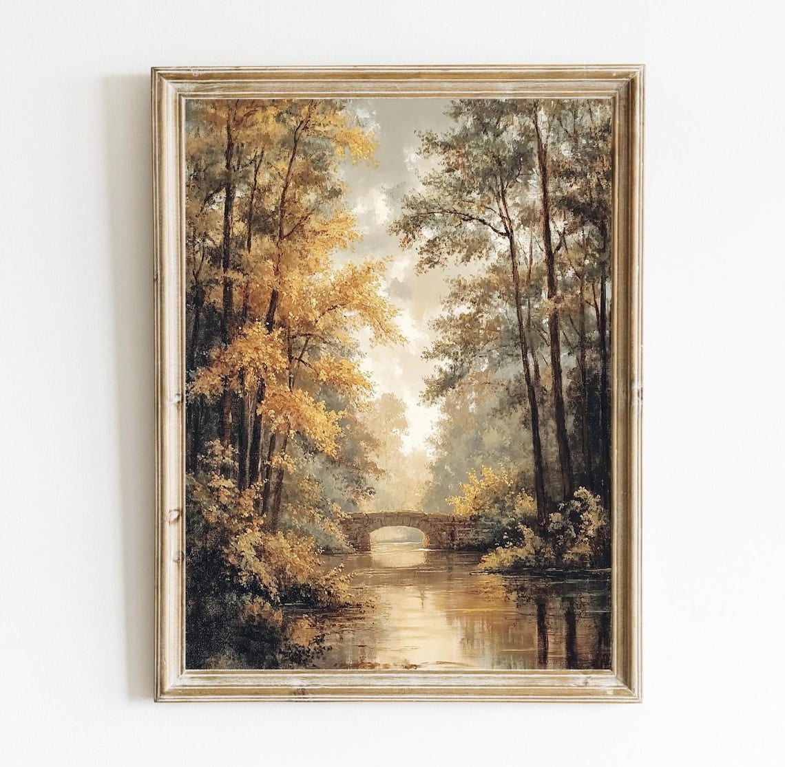 Fall Landscape Print Poster Moody Fall Print Poster Vintage Fall ...