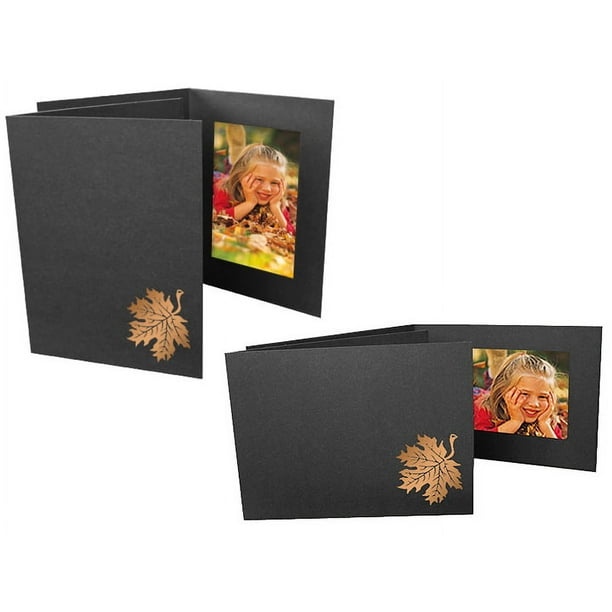 Fall Leaf Photo Folders For 4x6 Horizontal (25 Pack) - Walmart Business ...