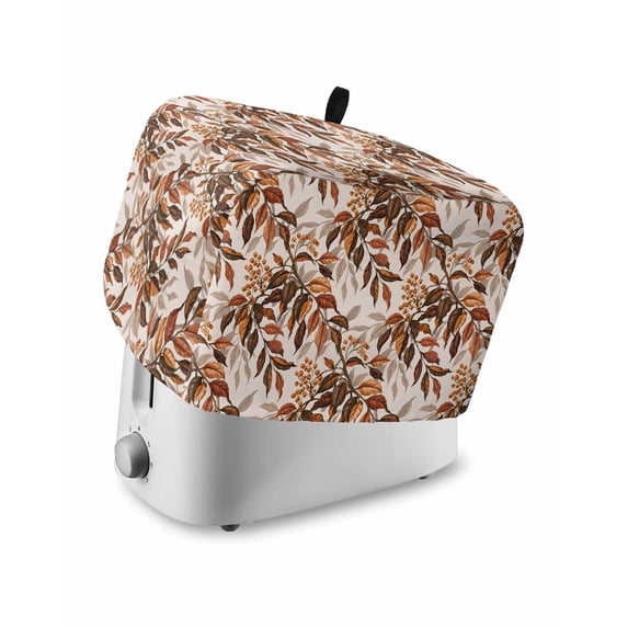 Fall Leaf Toaster Cover 4 Slice, Large Kitchen Appliance Covers, Autumn ...