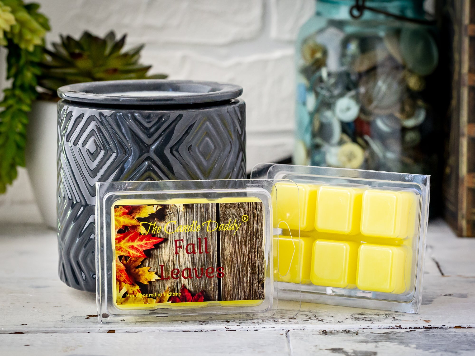 Fall Leaves - Autumn Scented Wax Melts - 1 Pack - 2 Ounces - 6 Cubes ...