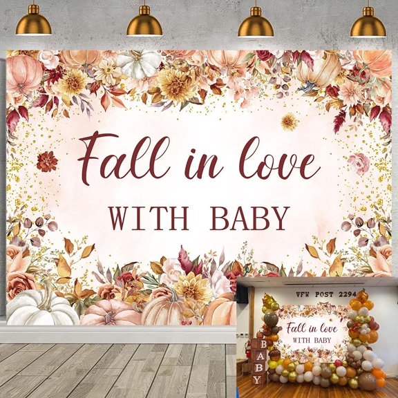 ERAPDAUR Fall Pumpkin Photography Backdrop tapestry Autumn Thanksgiving ...