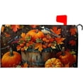 Fall Mailbox Covers Magnetic Standard Size 18x21 Inch Autumn Harvest ...