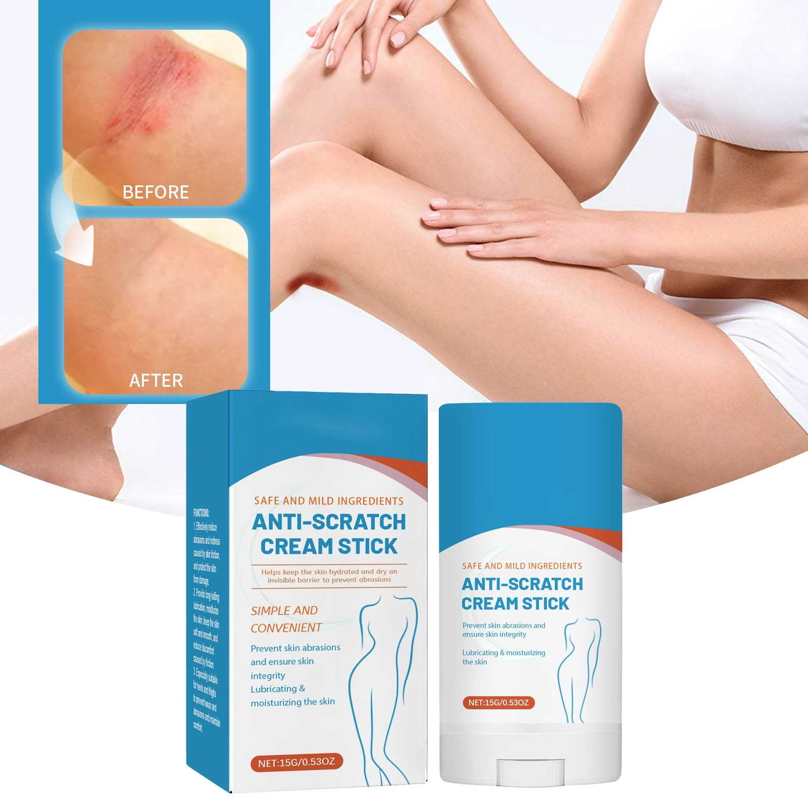 Fall Makeup Omnidirectional Instant High Efficacy Body Chafing Soothing ...