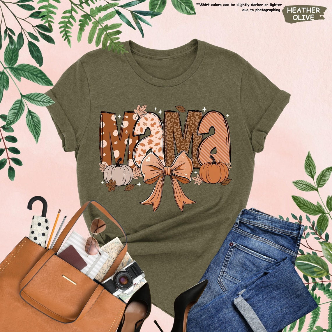 Fall Mama Shirt, Fall Season Shirt, Fall Mama Coquette Shirt, Fall ...