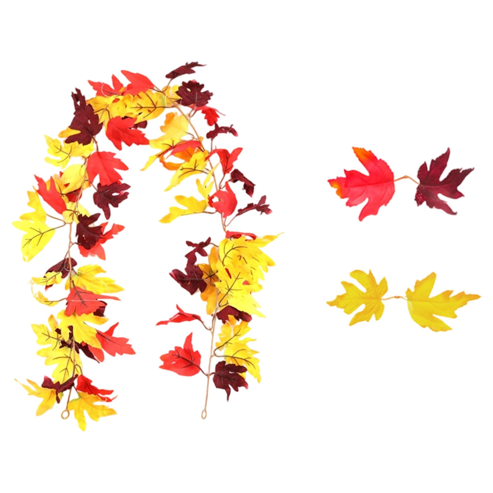 Fall Maple Leaf Piece Hanging Vine Autumn Thanksgiving For Home Wedding ...