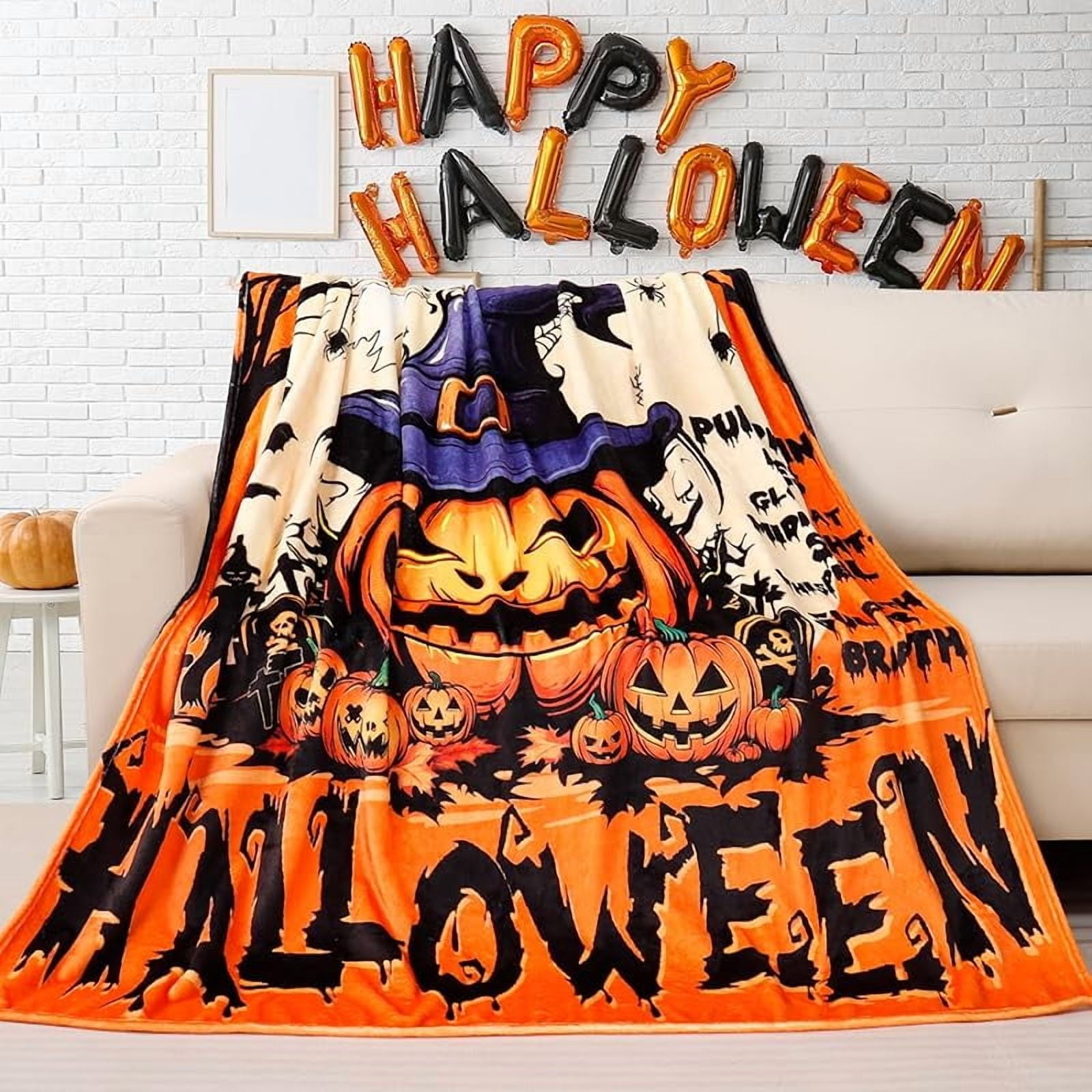 Fall Maple Leaf Throw Blanket Autumn Leaves Bed Throw Soft Fall Themed ...