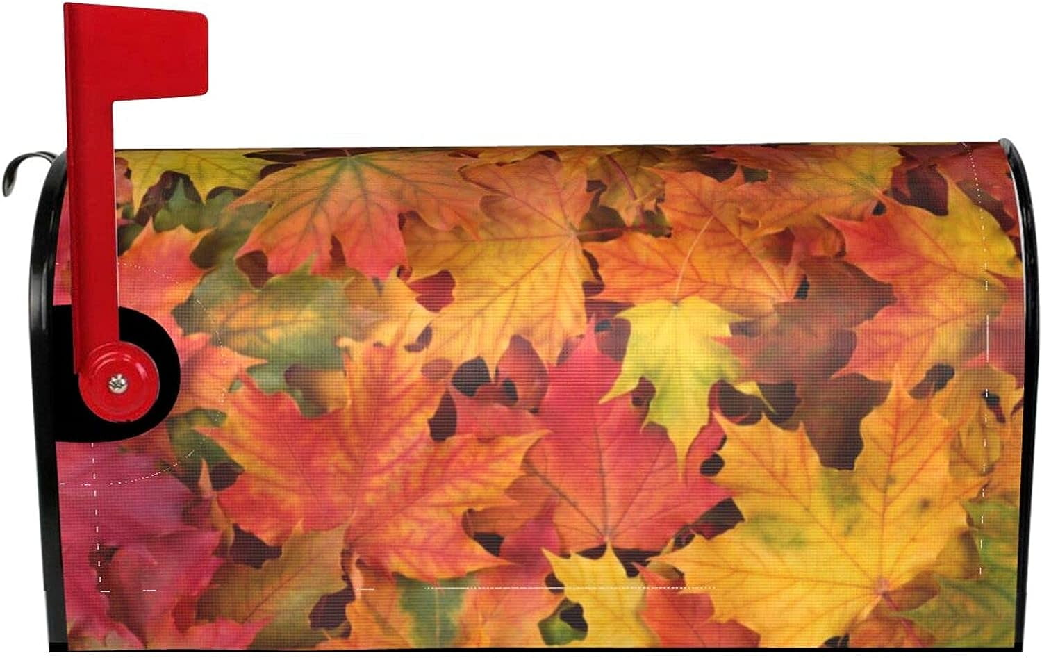 Fall Maple Leaves Mailbox Covers Magnetic Standard Size Waterproof ...