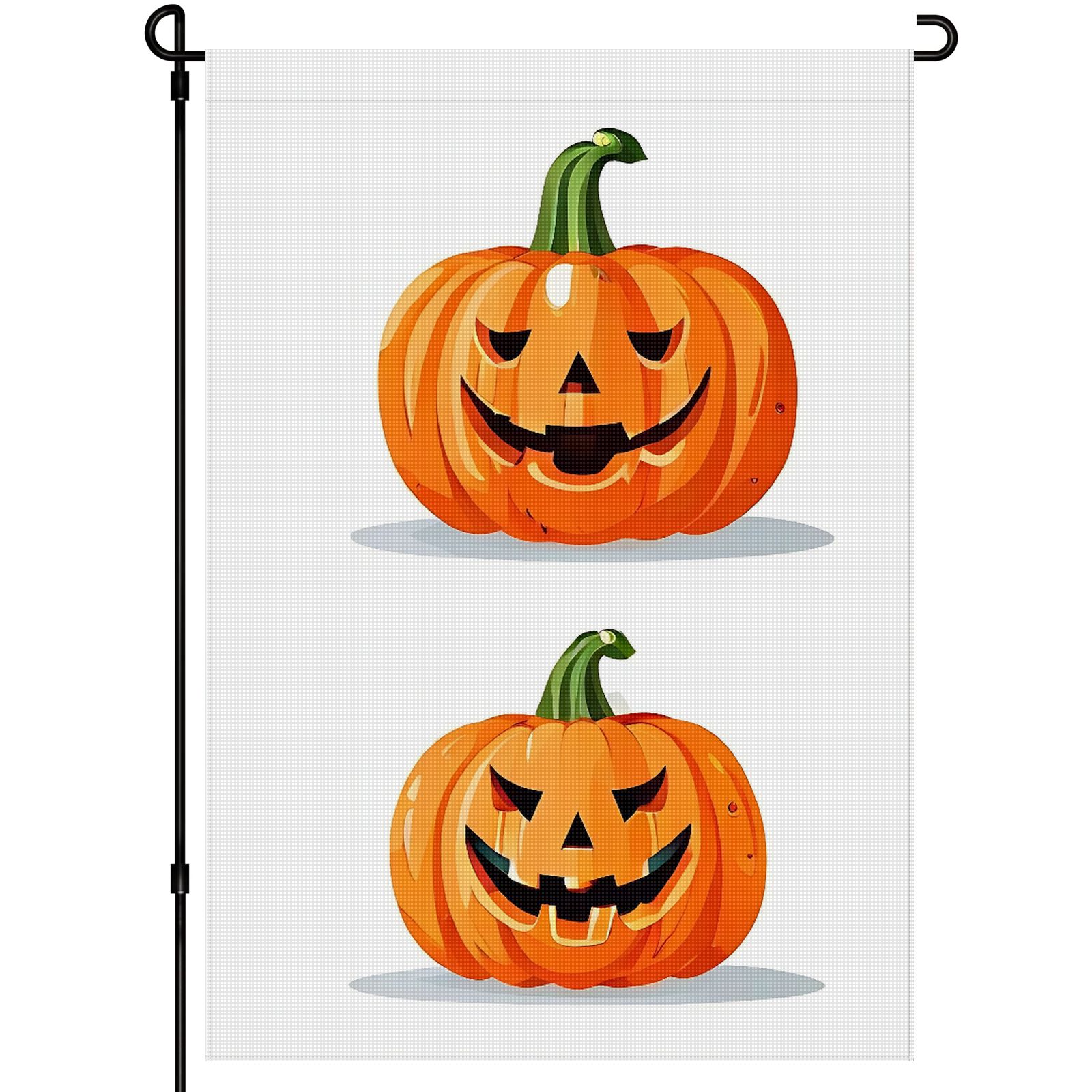 Fall Modern Outdoor Garden Flag, Cute Cartoon Style Art Logo Washable ...