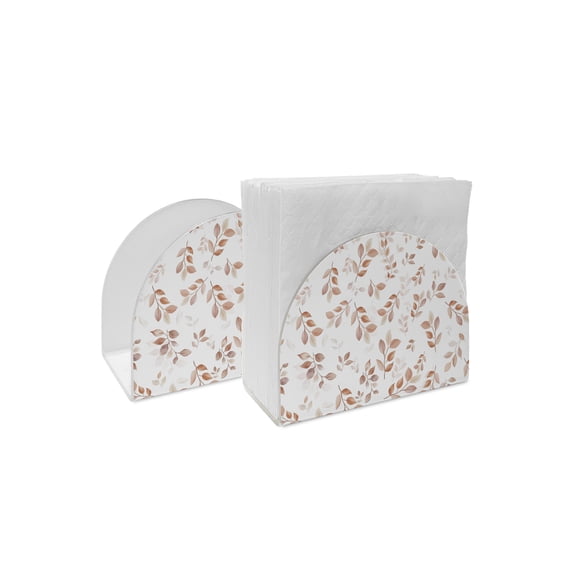 Fall Napkin Holder Autumn Eucalyptus Leaves Standing Napkin Dispenser 2 ...