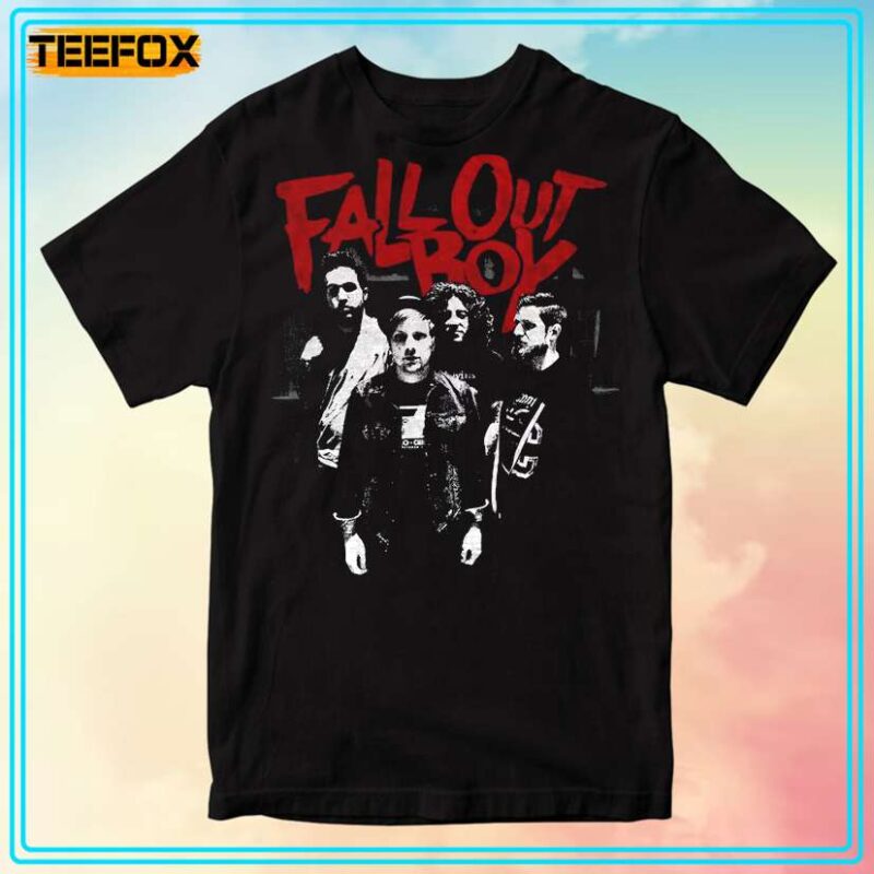 Fall Out Boy Punk Scratch Music Band T-Shirt - Walmart.com