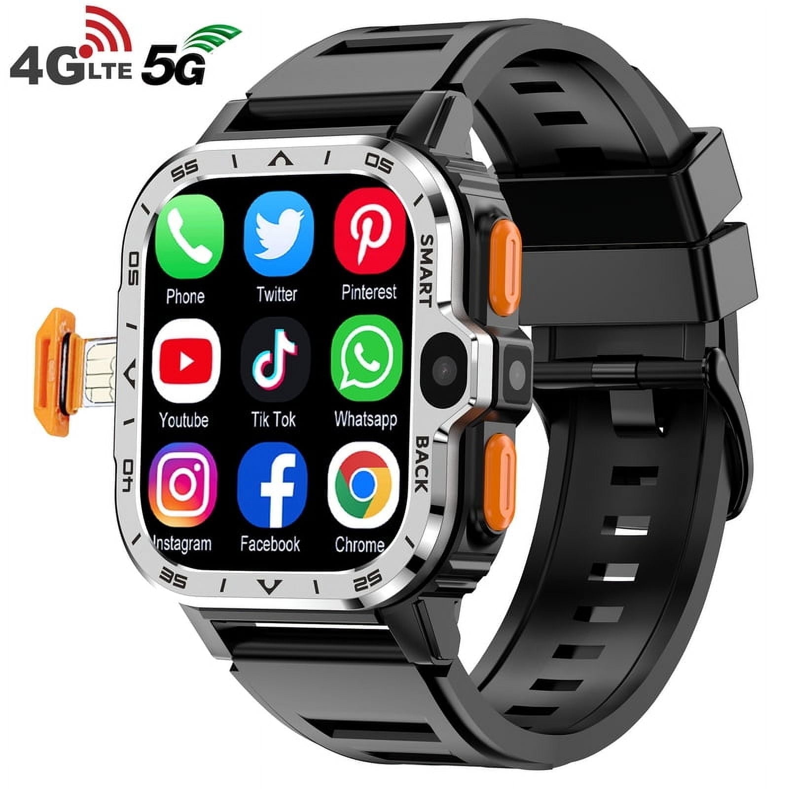 Fall PGD Android Smart Watch Men GPS 16G/64G ROM Storage HD Dual Camera ...