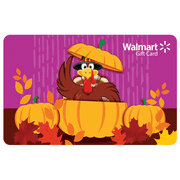 Fall Peeking Pal Walmart eGift Card