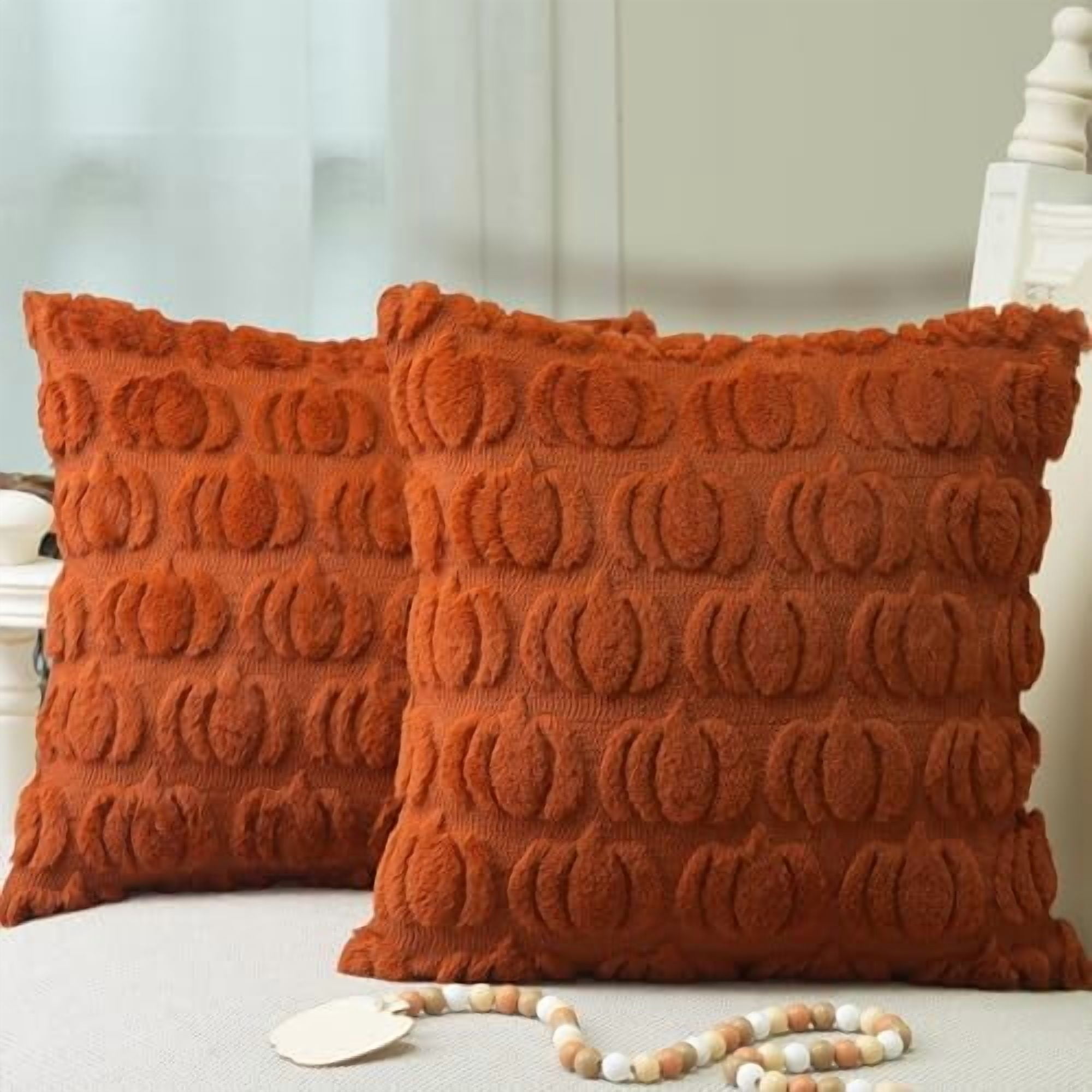 Fall Pillow Covers 18 x 18 Inch Set of 2, Fall Decorations Pumpkins ...