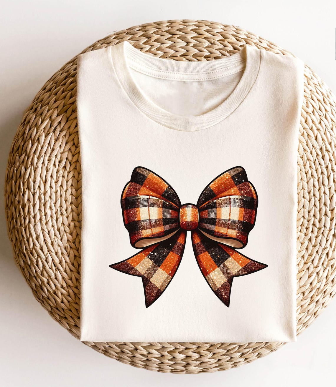 Fall Plaid Coquette Bow Shirt, Cute Fall Shirts, For Fall, Pumpkin ...