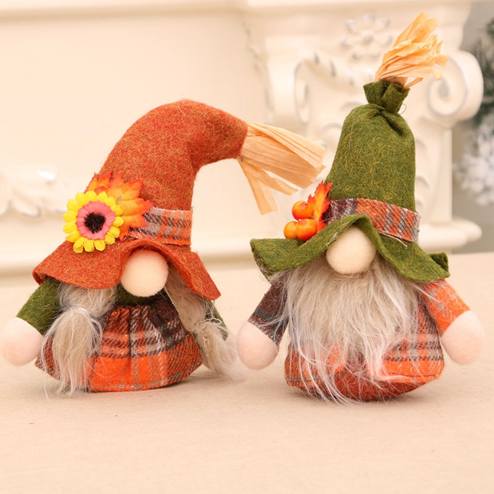 Fall Plush Gnomes Thanksgiving Decorations, Fall Decorations for Home ...