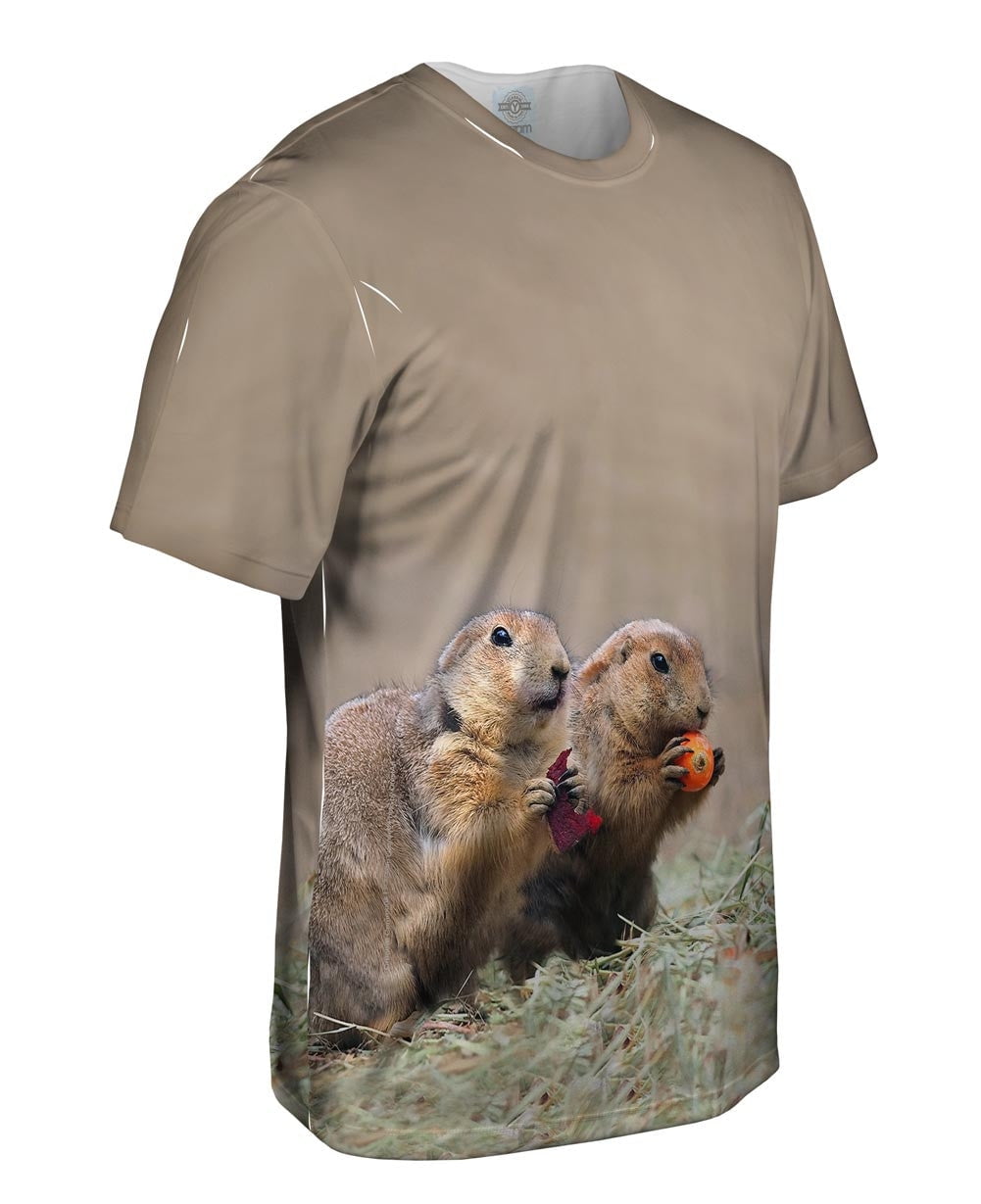Fall Prairie Dogs Mens T-Shirt All Over Print - Walmart.com