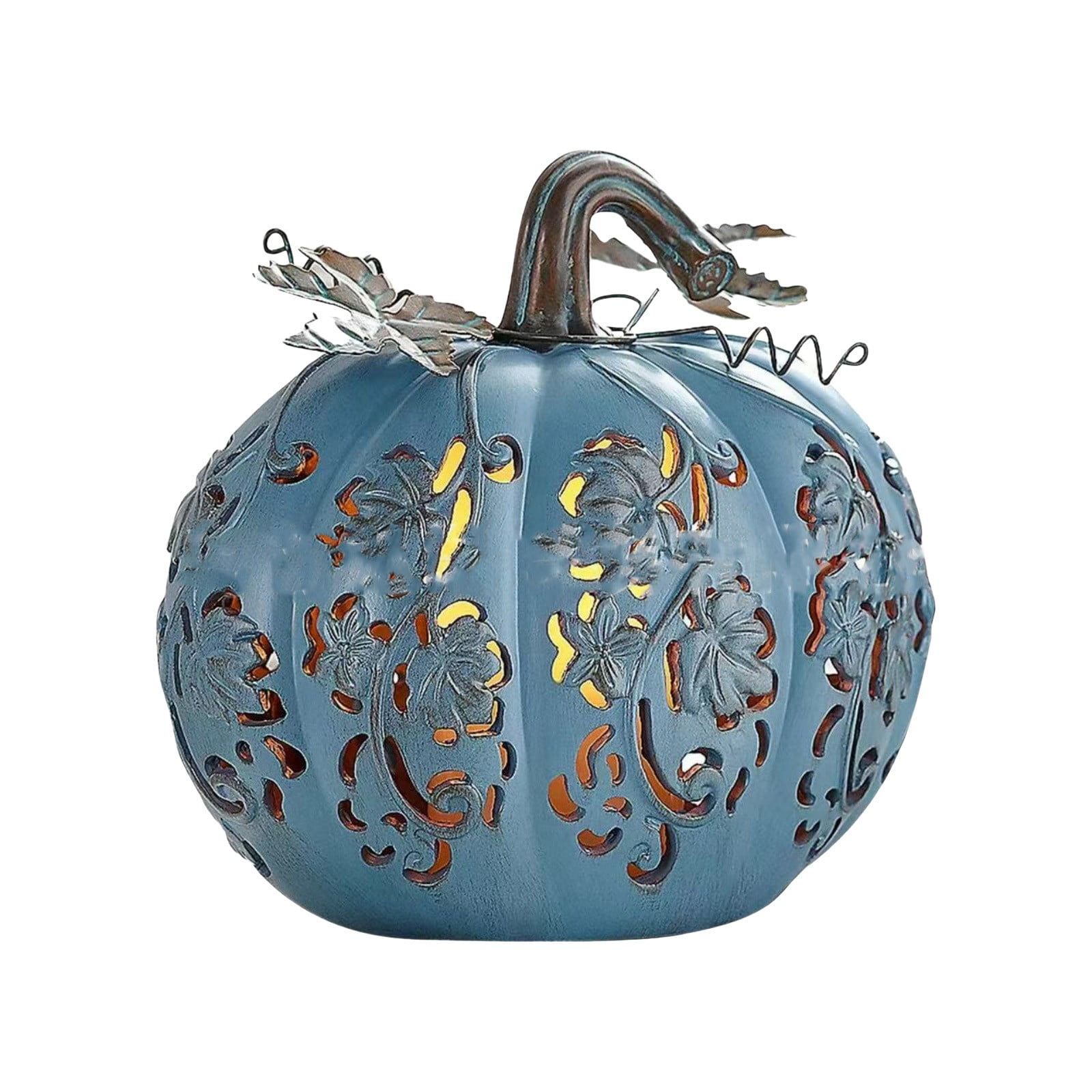 Fall Pumpkin Decor,Halloween Decorations Illuminated Pumpkin,Lit ...