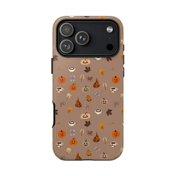 Fall Pumpkin Floral Autumn Gift, Compatible with iPhone 11 12 13 14 15 ...