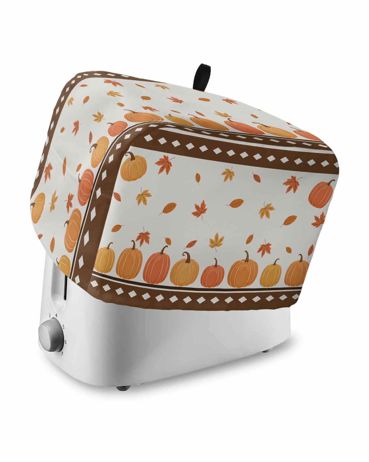 Fall Pumpkin Toaster Cover 4 Slice, Large Kitchen Appliance Covers ...