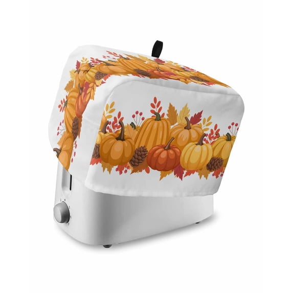Fall Pumpkin Toaster Cover 4 Slice, Large Kitchen Appliance Covers ...