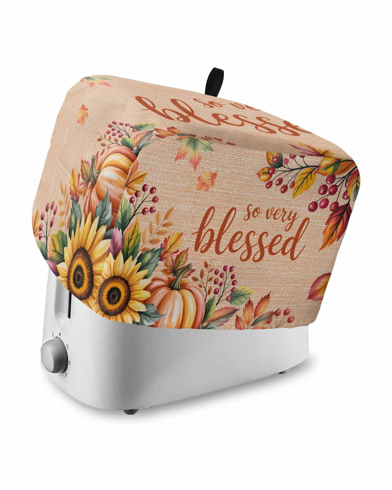Fall Pumpkins Toaster Cover 4 Slice, Large Kitchen Appliance Covers ...