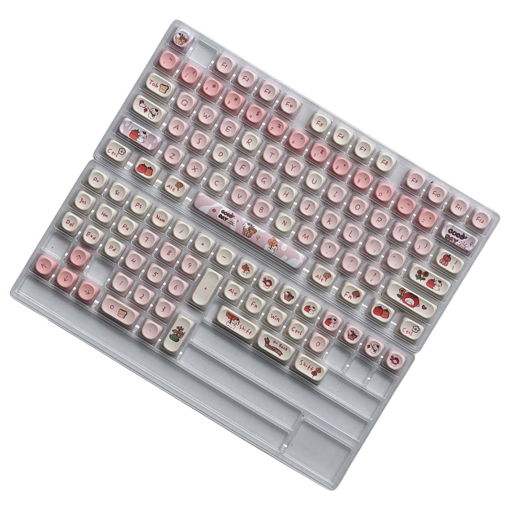 Fall Puppy 120Keys MOA Profile Keycaps PBT Dye-Sub for Mechanical ...
