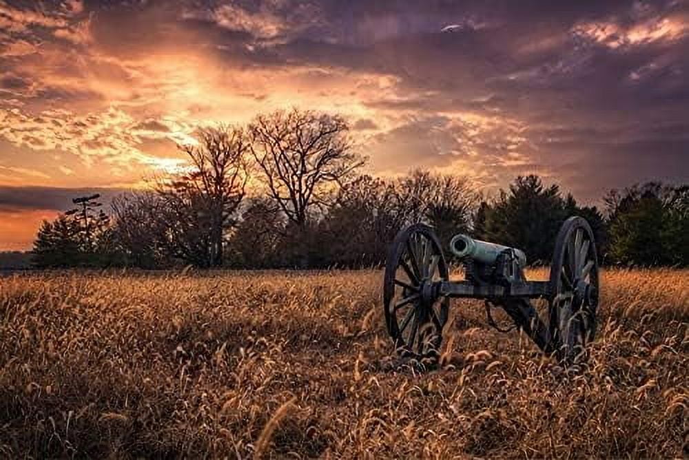 Fall Puzzle Jigsaw Puzzles for Adults 1000 Piece - Civil War Cannon at ...