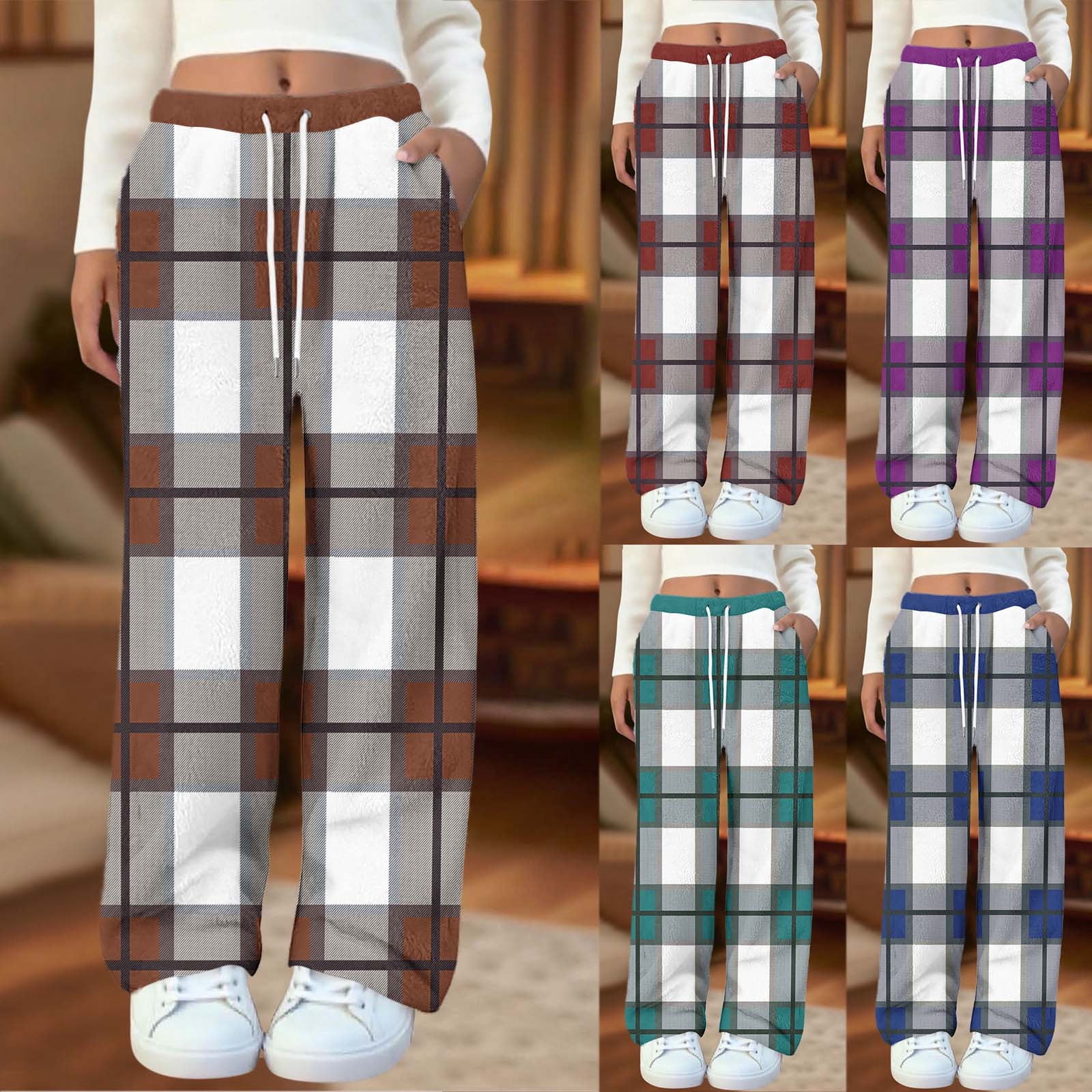Fall Saving! HVOBTTY Women's Long Pajama Pants, Pajama Pants for Women ...