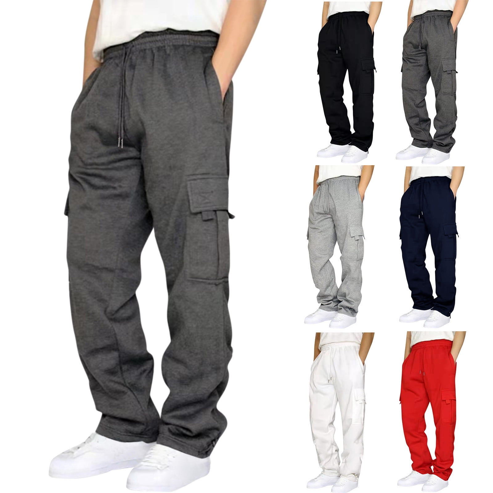 Fall Savings AKAFMK Plus Size Womens Cargo Pants,Womens Casual Pants ...