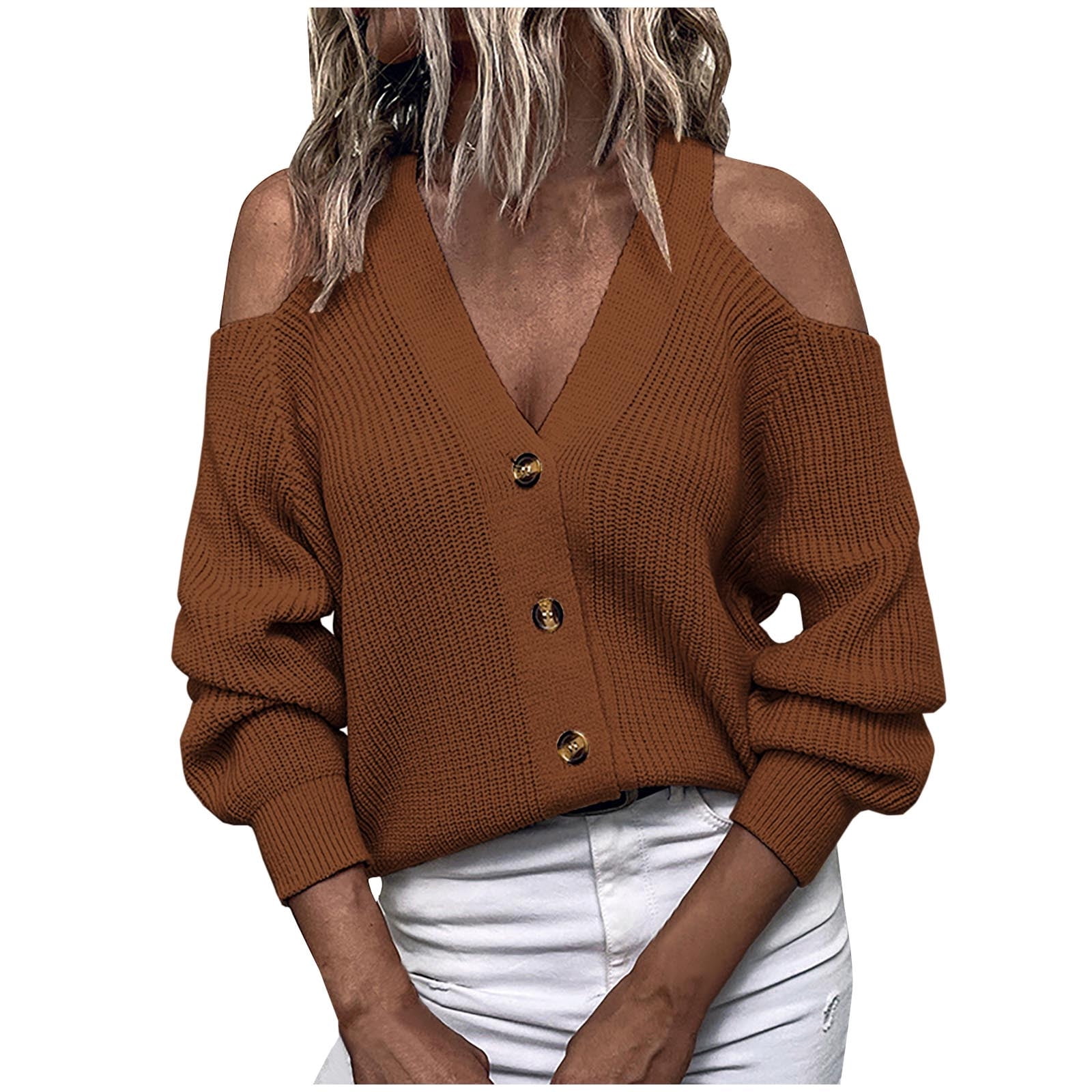 Fall For Savings Bvnarty Sweaters For Women Fashion Off Shoulder