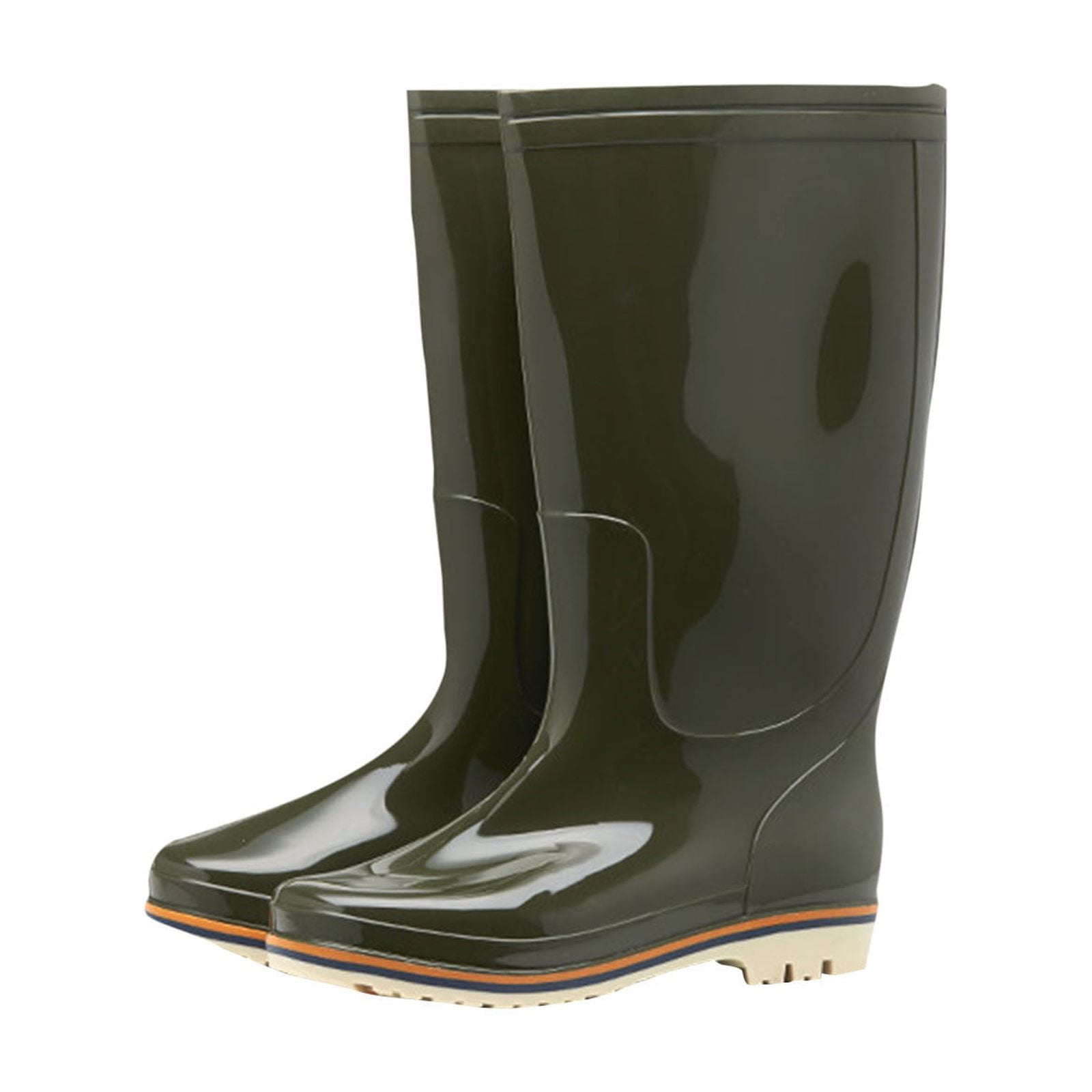 Winter Savings Clearance 2024! Antqov Men's Rain Boots,Mid Calf Rain ...