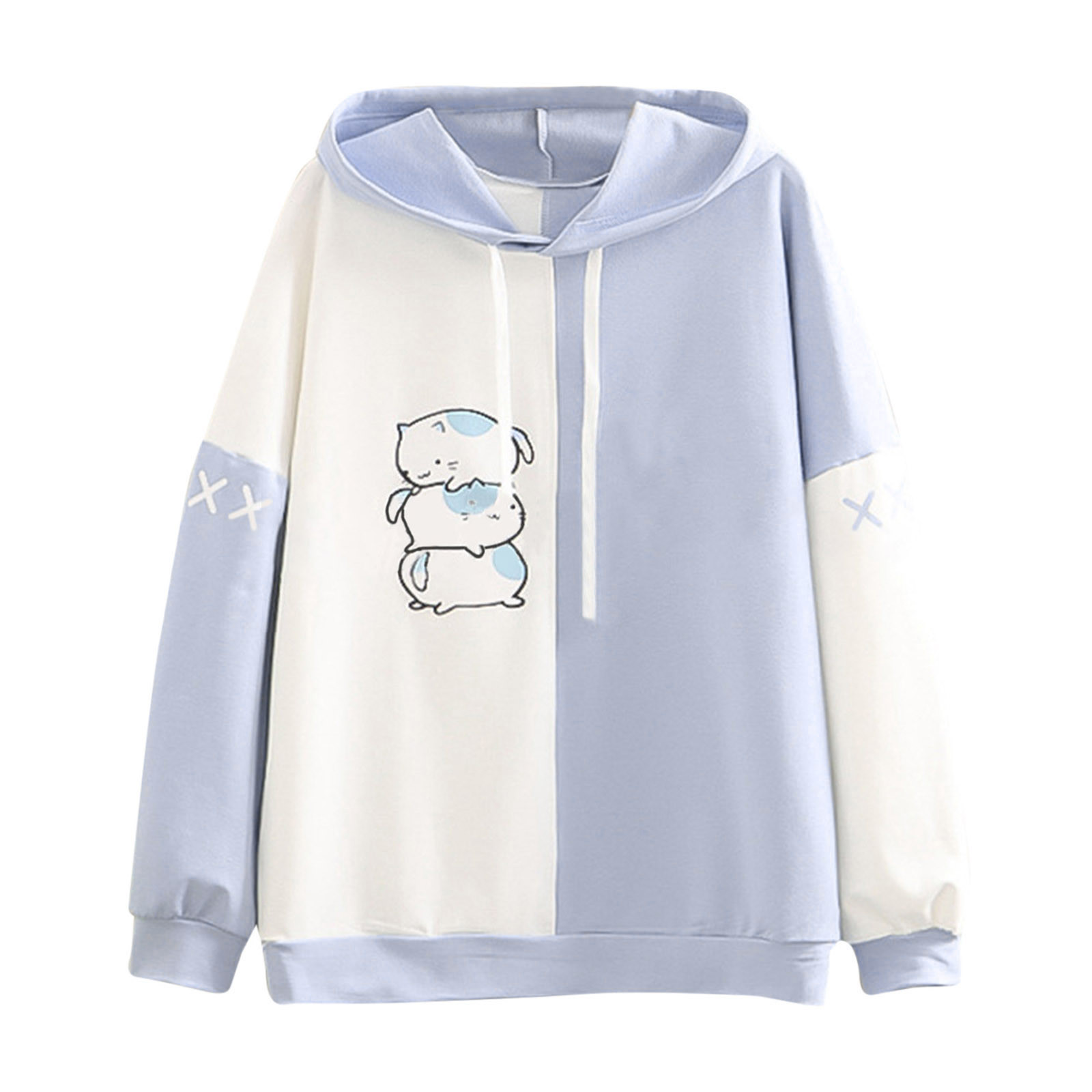 Fall Savings Clearance Deals ! BVnarty Long Sleeve Color Block Shacket ...