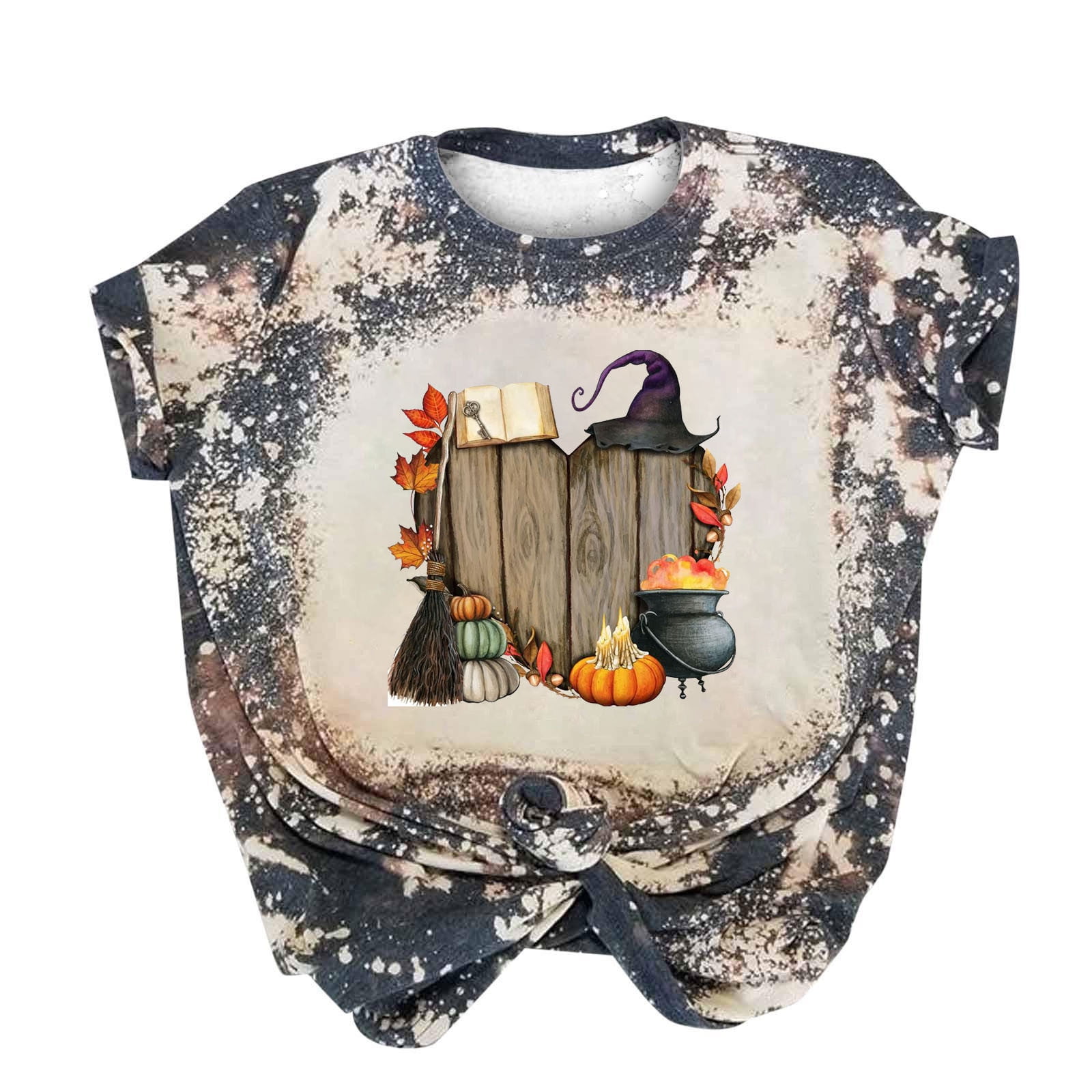 Fall Savings Clearance!ZQGJB Happy Fall Y'all Graphic Shirts for Women ...