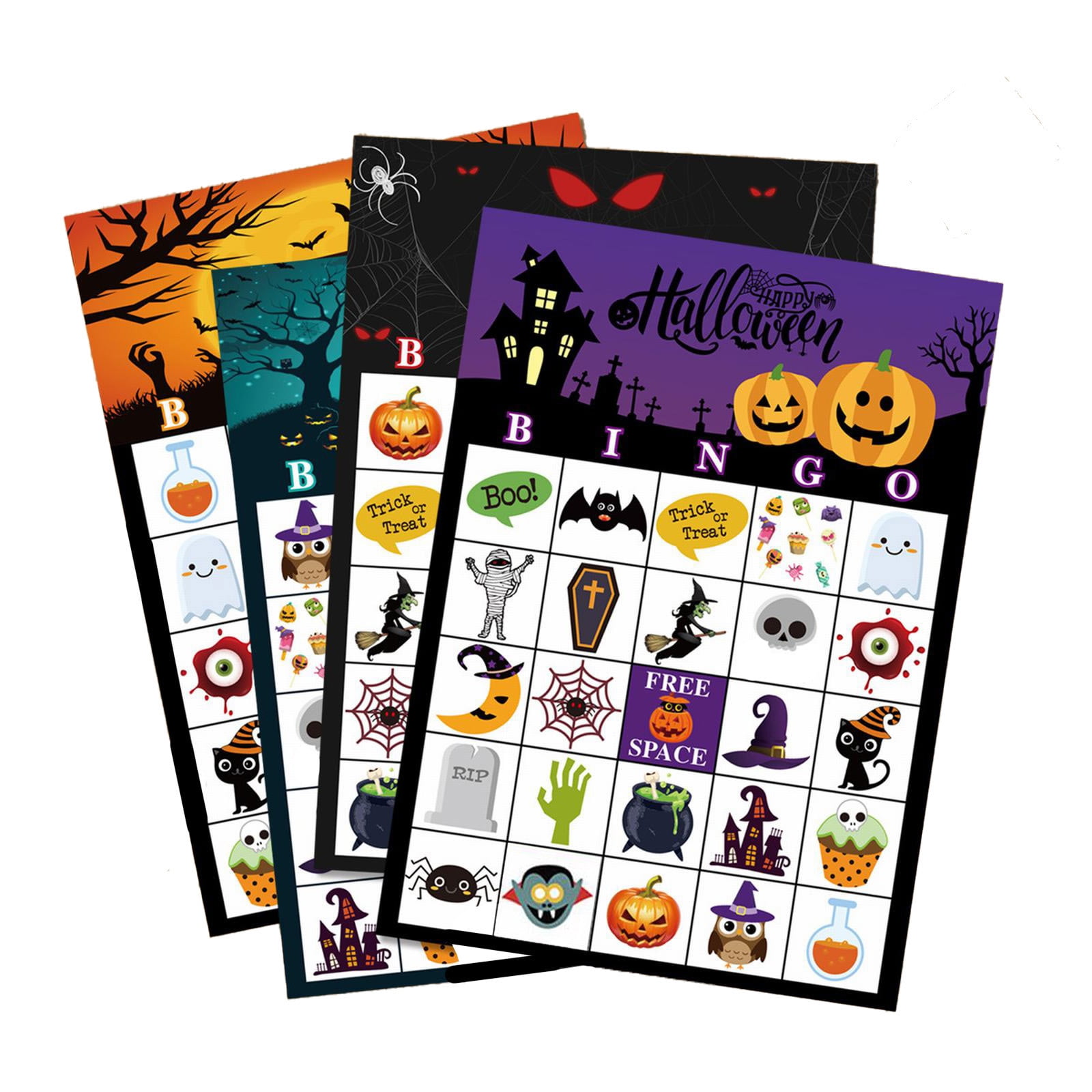 Fall Savings Halloween Party Game,Halloween Game Cards,24 Player ...