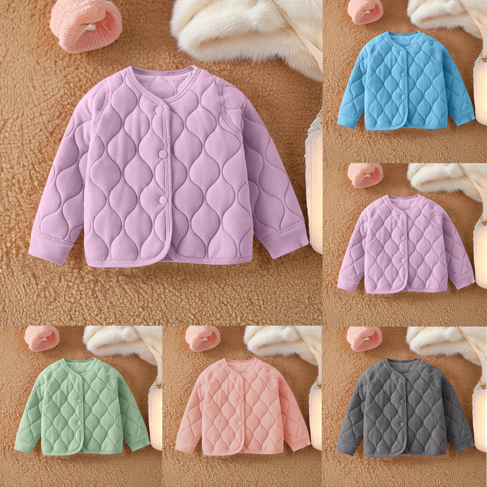 Fall Savings! SROBPTY Kids Winter Coats, Toddler Puffer Jackets ...