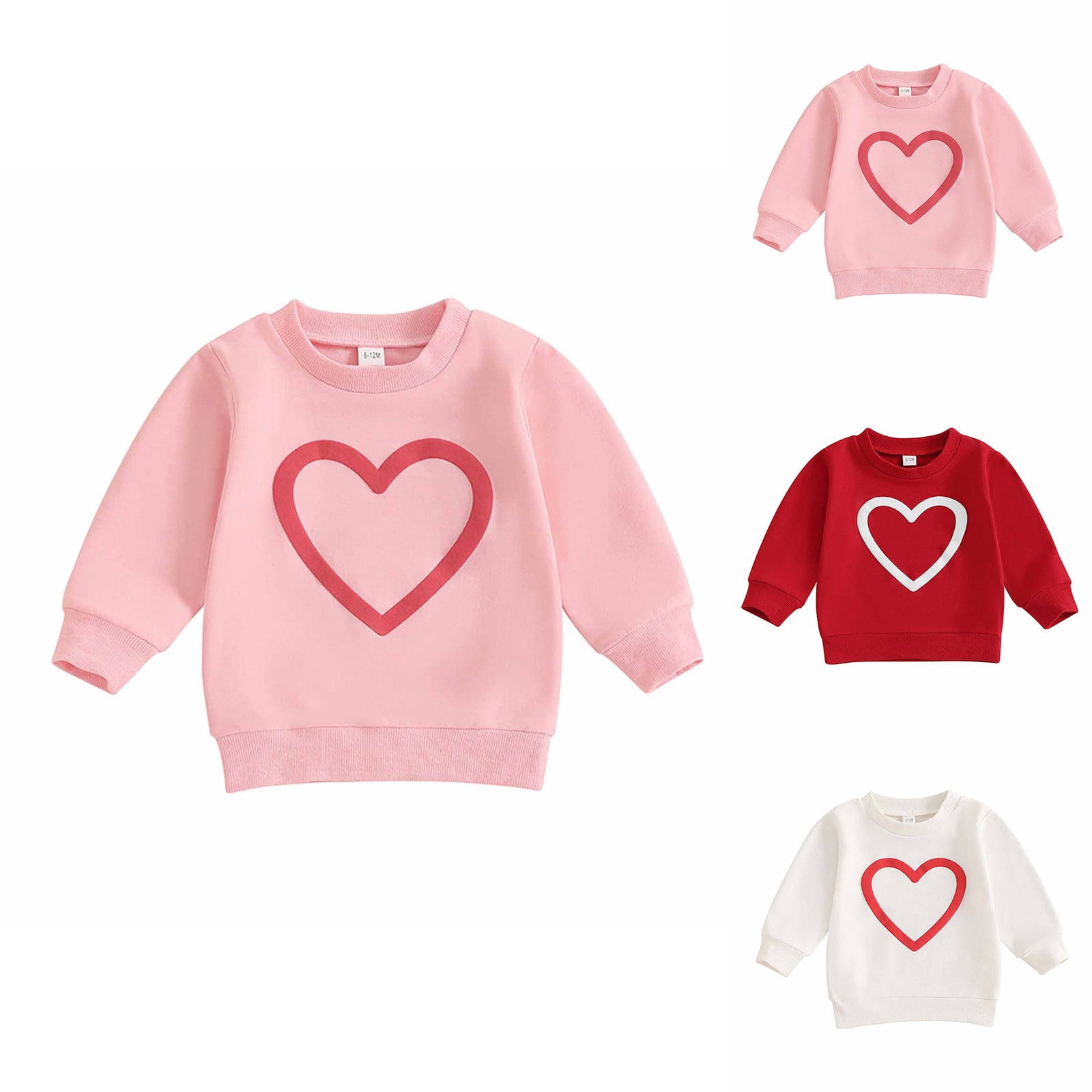 Swuxness Toddler Casual Long Sleeve Sweatshirts, Fall Sports Tops for ...