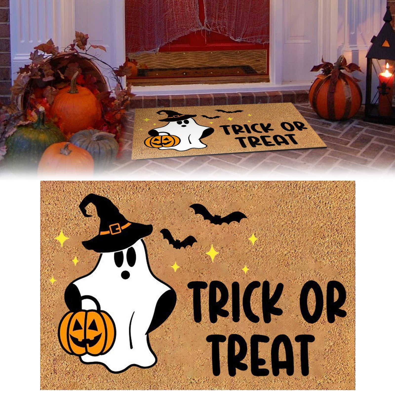 Fall Season Mat Halloween Thanksgiving Door Mat Home Decorations, Non ...