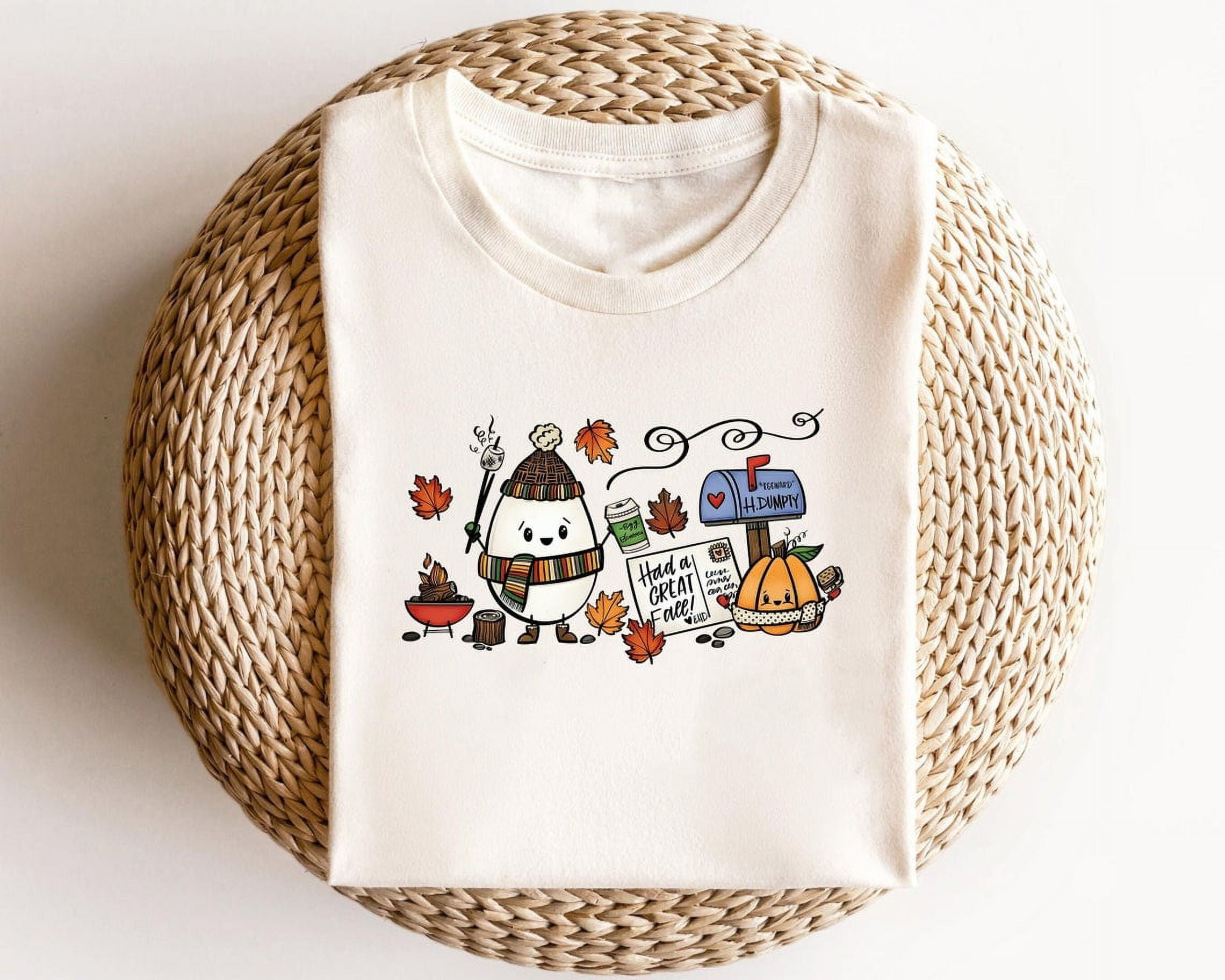 Fall Shirts Autumn/Fall Tshirt, Humpty Dumpty Had A Great Fall, Cute ...