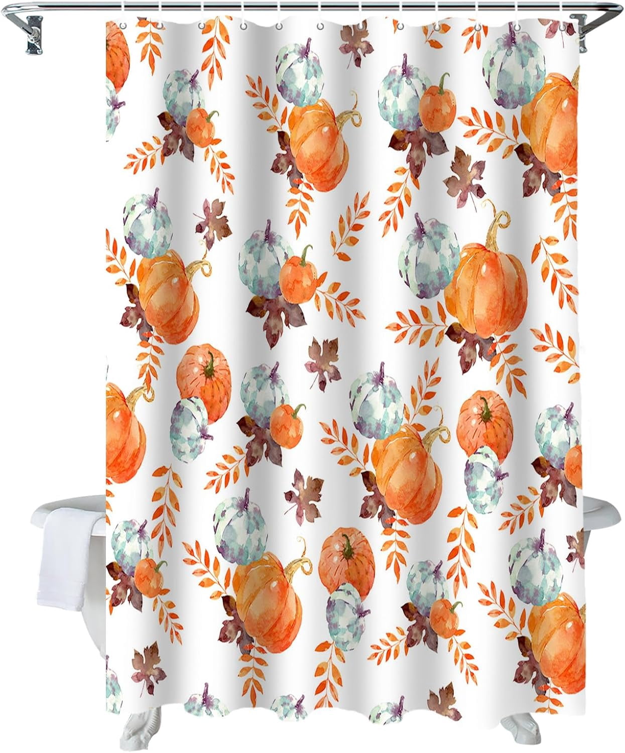 Fall Shower Curtain Setnull