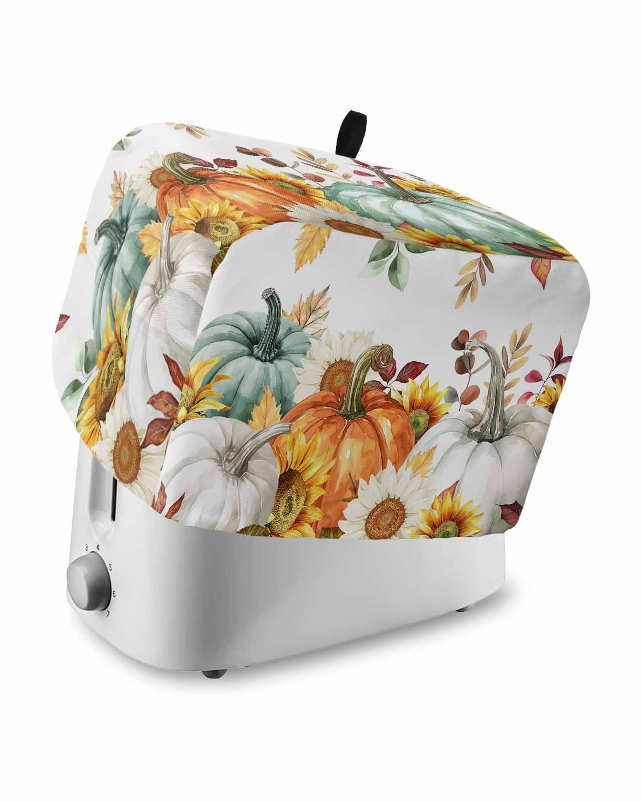 Fall Small Toaster Cover 2 Slice, Kitchen Appliance Covers, Orange ...