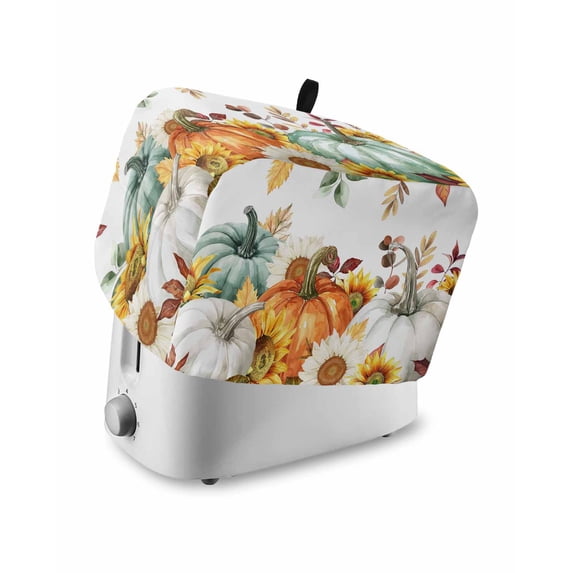 Fall Small Toaster Cover 2 Slice, Kitchen Appliance Covers, Orange ...