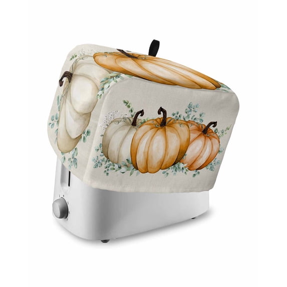 Fall Small Toaster Cover 2 Slice, Kitchen Appliance Covers, Orange ...