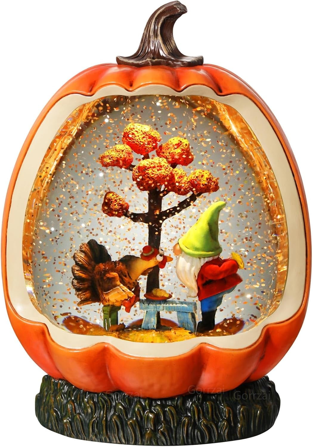Fall Snow Globe Pumpkin Fall Decorations for Home, Gnome Snow Globe ...