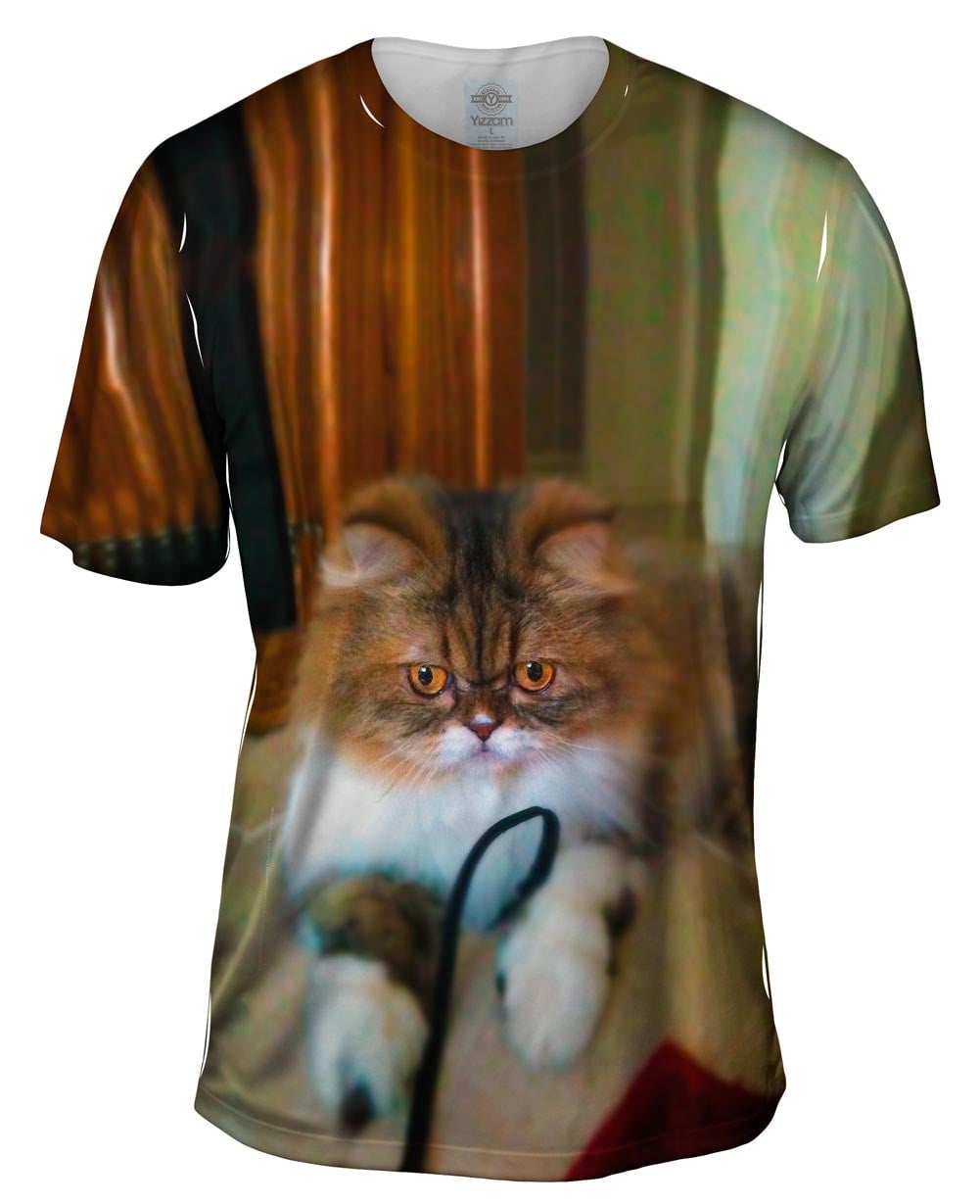 Fall Soft Kitty Cat Mens T-Shirt All Over Print - Walmart.com