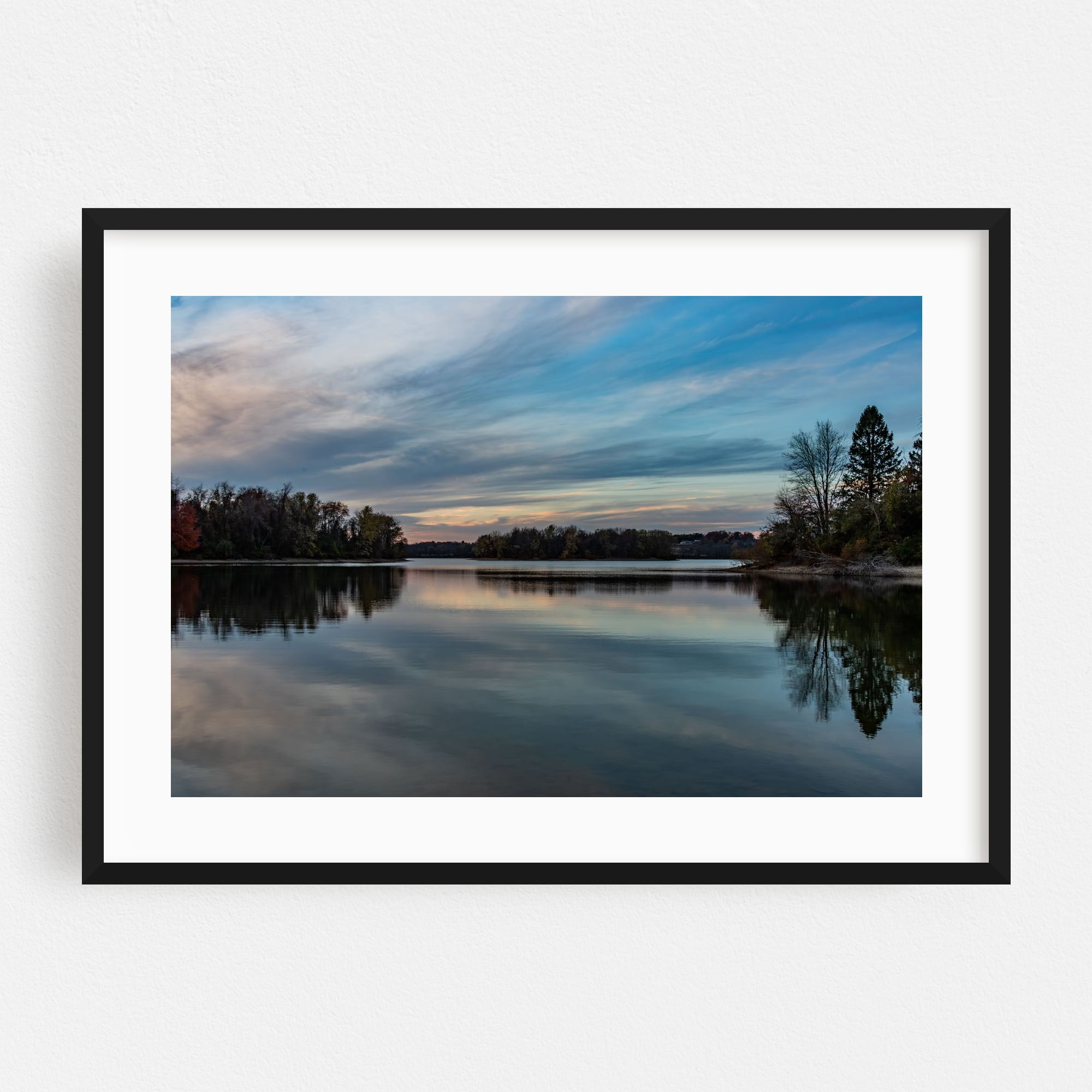Fall Sunset at Codorus State Park - Hanover Pennsylvania Photography ...