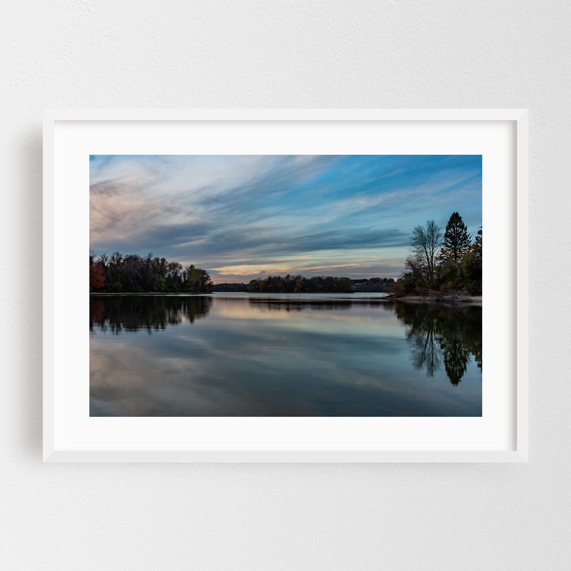 Fall Sunset at Codorus State Park - Hanover Pennsylvania Photography ...